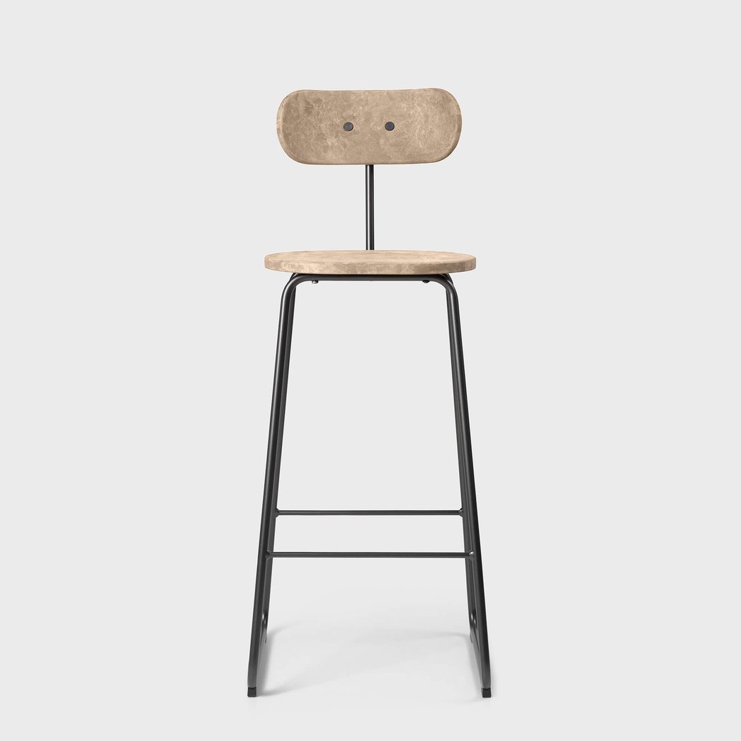 Earth Stool With Backrest