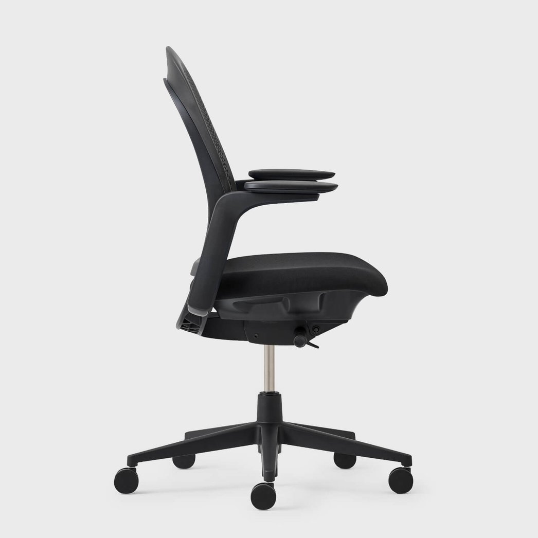 Breck Office Chair & Upside Sit-to-Stand Desk Set