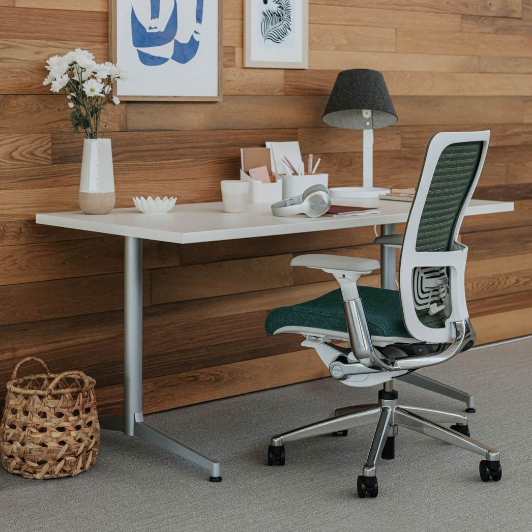 Jive Desk with C-Leg Base - Haworth Store