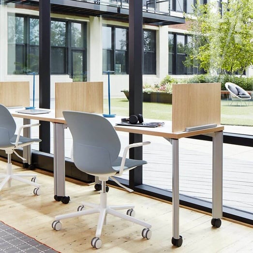Jive Swivel Table - Haworth Store