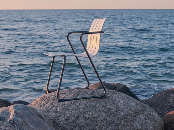 Mater Ocean Outdoor Lounge Chair - Sustainable Design