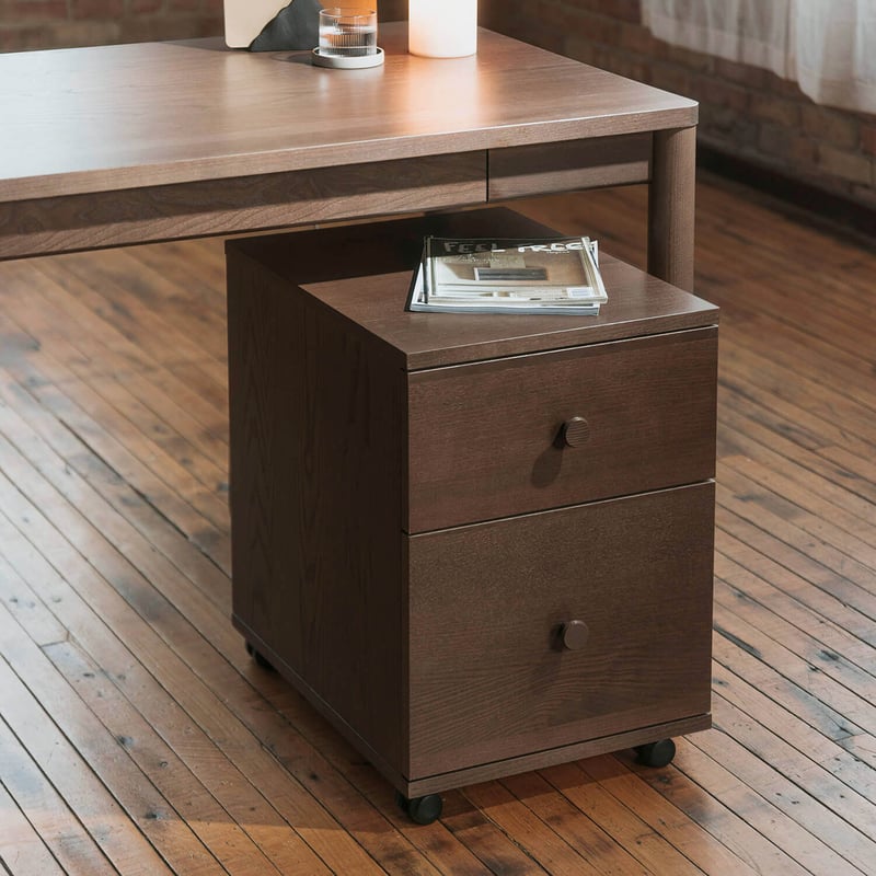 Wood File Cabinet