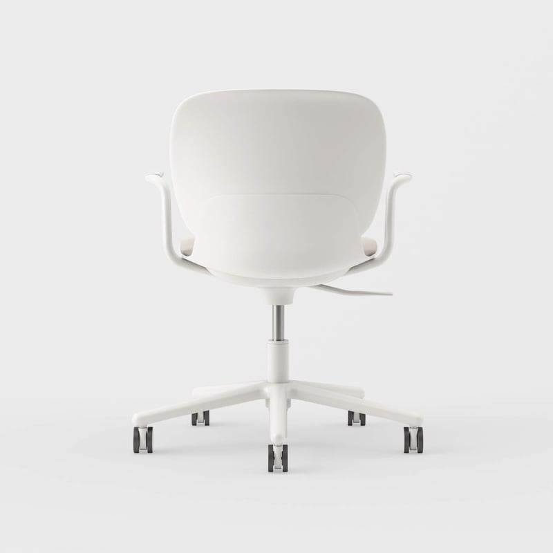 Maari Chair 5-Star Base with Upholstered Seat - Haworth Store