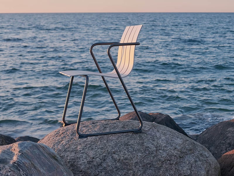 Mater Ocean Outdoor Lounge Chair - Sustainable Design