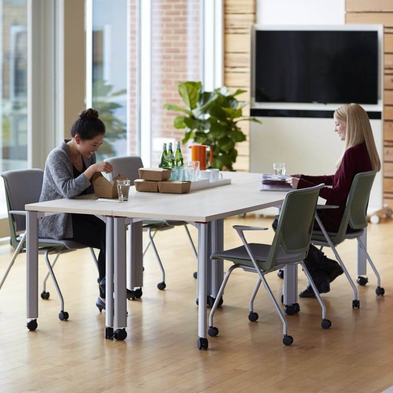 Jive Swivel Table - Haworth Store