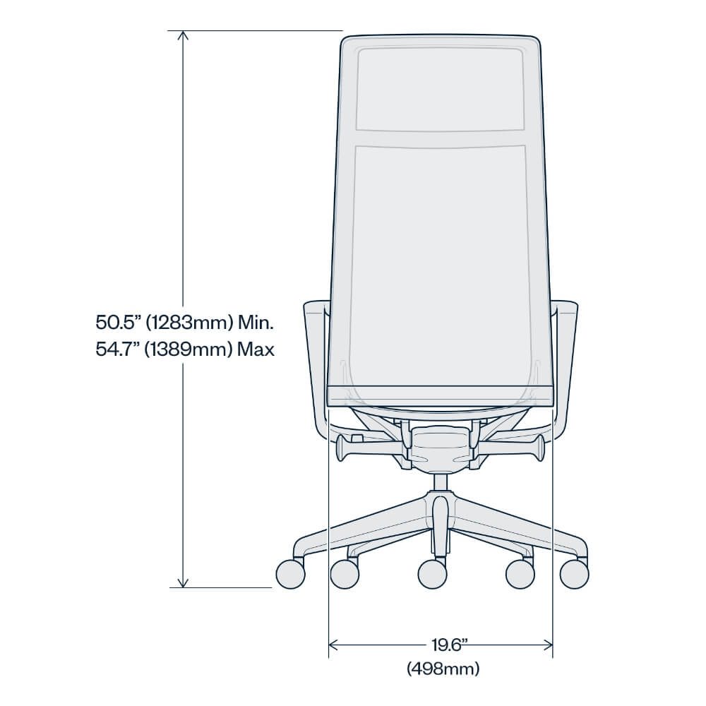 Veda High-Back Chair - Haworth Store