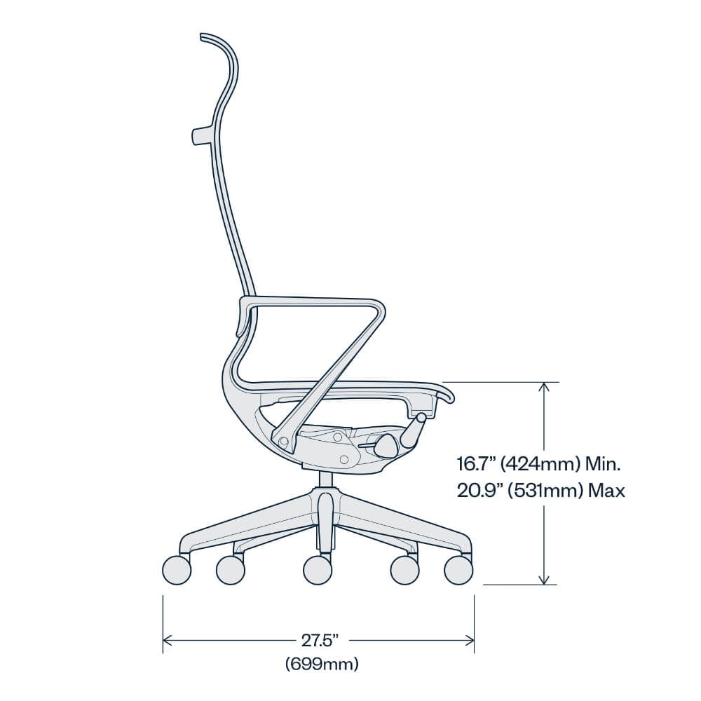 Veda High-Back Chair - Haworth Store