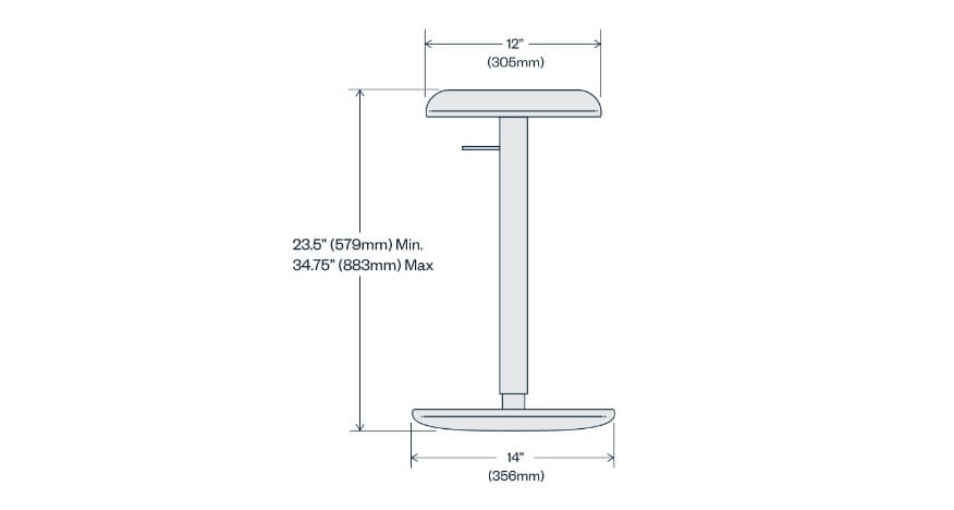 Tilt Stool - Haworth Store